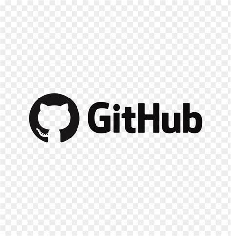Github Dark Theme Wordmark Logo Toppng