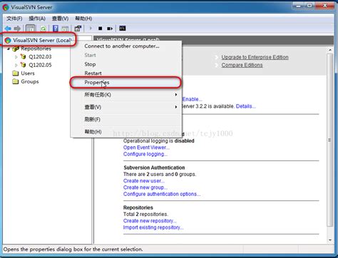 Visualsvn Server更改svn版本库存放路径的方法svn 存储目录 Csdn博客