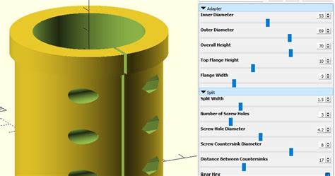 Customizer Milling Machine Spindle Adapter 52 5mm To 69mm Revised By David Kiefer Download
