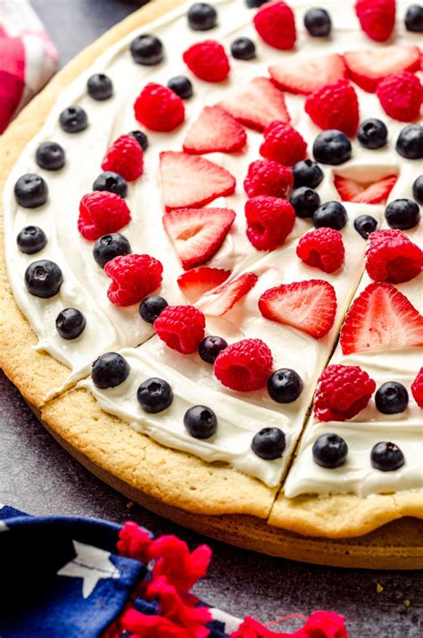 The Best 4th Of July Fruit Pizza Fresh April Flours