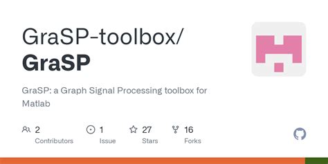 Github Grasp Toolboxgrasp Grasp A Graph Signal Processing Toolbox For Matlab