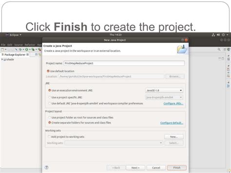 Create And Execute First Hadoop Mapreduce Project Inpptx