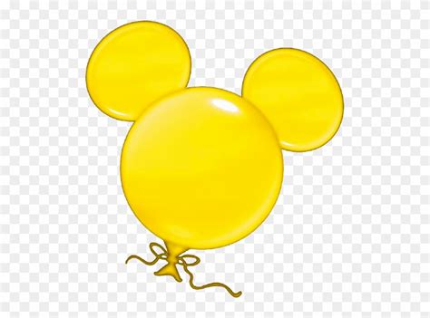 Mickey Balloon Mickey Mouse Balloon Clip Art Png Download Pinclipart