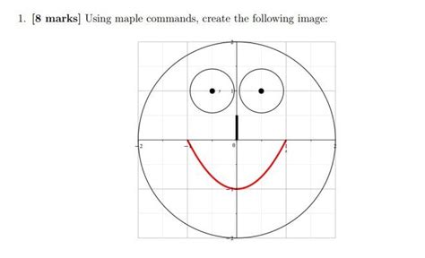 1 [8 marks] using maple commands create the