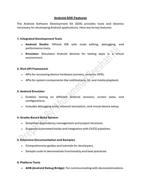 1 Android Sdk Features Pdf