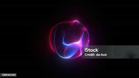 Ai와 미래 기술을 나타내는 검은색 배경에 있는 미래 에너지 구체 3d 디자인 요소 구에 대한 스톡 사진 및 기타 이미지 구 테크놀로지 불타는 듯한 Istock