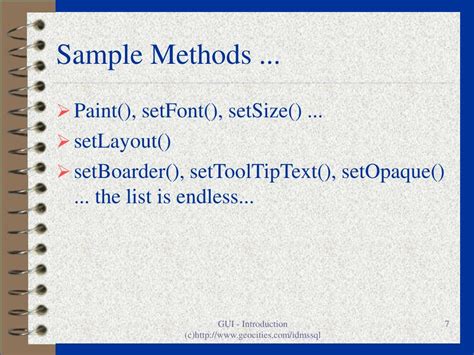 PPT User Interfaces II GUI Awt Swing Web PowerPoint Presentation ID