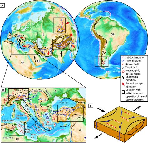 Figure 1 From Control Of Crustal Strength Tectonic Inheritance And Extrusion Stretching