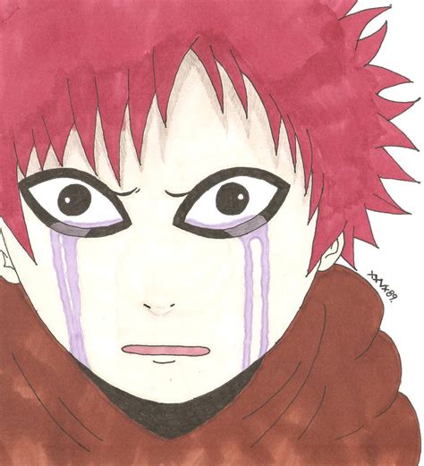 Gaara Cry By Xxvx89 On Deviantart