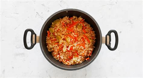 Овощной плов из перловки, пошаговый рецепт с фото на 431 ккал