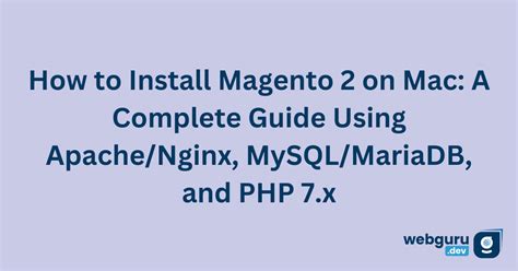 How To Install Magento 2 On Mac Greetings If Youre Interested In