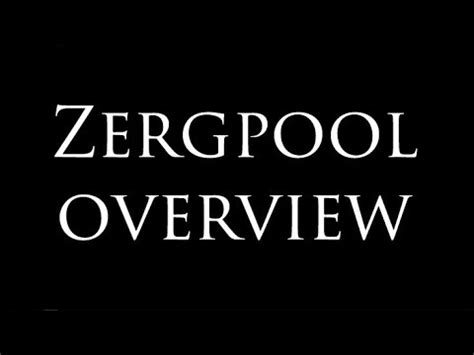 Overview Of Zergpool Website For Crypto Mining Setting Up User And Password YouTube