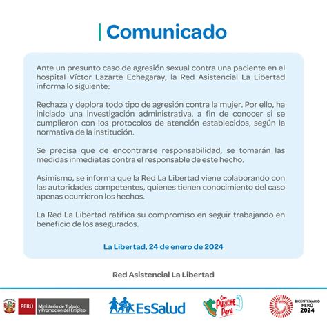 Ginecólogo De Essalud Es Detenido Y Acusado De Agredir Sexualmente A Paciente Durante Consulta