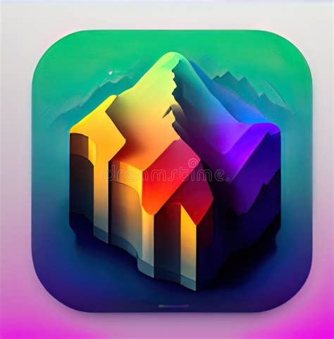 Interactive Story Software App Icon Generative Ai Stock Image Image