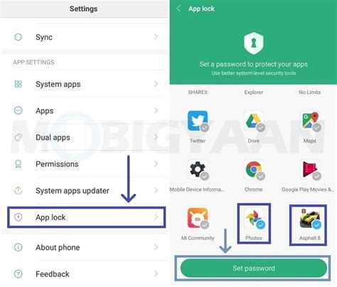 How To Lock Apps On Xiaomi Redmi Y1 Guide