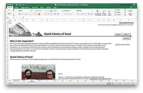Excel Tutorial