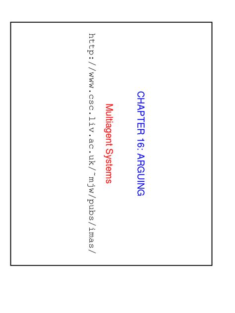 Lect 16 Pdf Argumentation Theory Argument