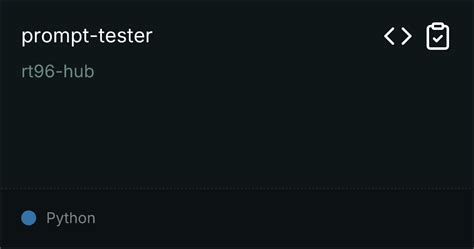 MCP Prompt Tester Glama