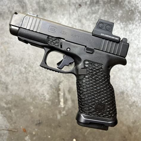 Duty Series Glock 43x Mos With Razorback Holosun Eps Carry Optic Pmm