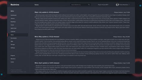 Redmine Redesign On Behance