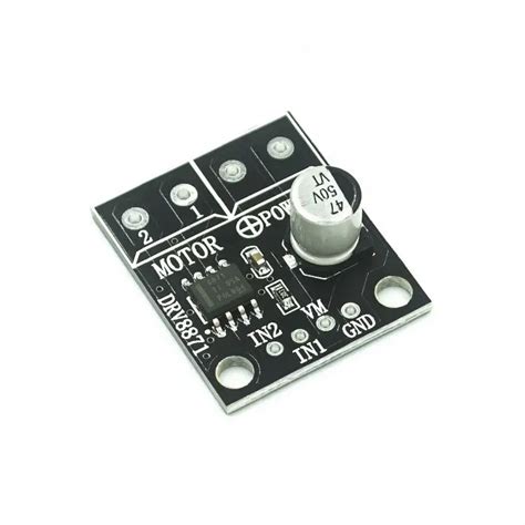 Drv8871 H Bridge Brushed Dc Motor Driver Breakout Board 3 6a Max Internal Current Sense 6 5v To