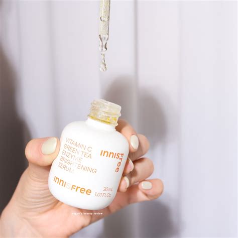 이니스프리 신상 비타c 그린티 엔자임 잡티 토닝 세럼 후기 잡티 필링 듀얼 케어 네이버 블로그