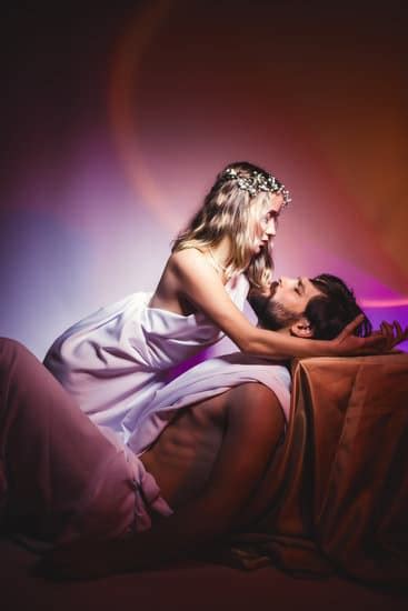 Man Kissing The Womans Head Photos By Canva