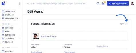 specify which services agents and locations will be available on a