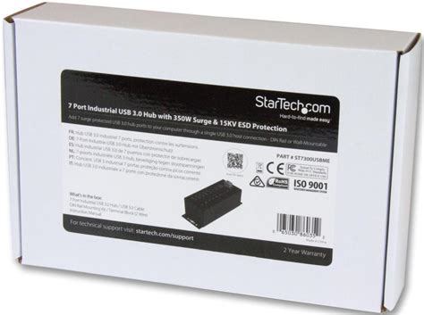 St7300usbme Startech Hub Usb 3 0 Industrial
