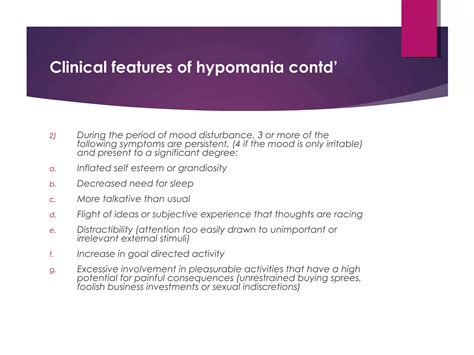 Bipolar Disorder Lecture Notes Ppt Ppt