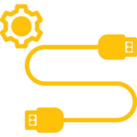Usb Cable Generic Mixed Icon