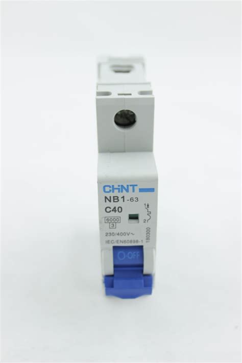Breaker Tipo Riel Chint 1x40a 230 400v 6ka La Tienda Del Elé