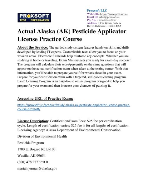 Ppt Actual Alaska Ak Pesticide Applicator License Practice Course