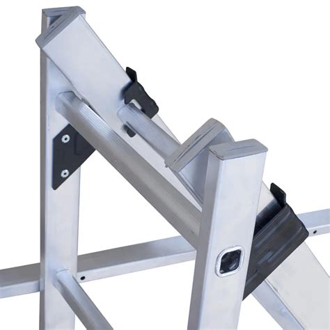 Лестница раскладная 2 секционная Standers до 4 38 мм 9 ступеней ️ купить по цене 8690 ₽ шт в