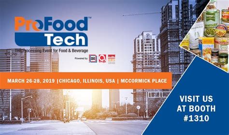 Profood Tech Steriflow 2019 Chicago Illinois Stérilisation Industrielle