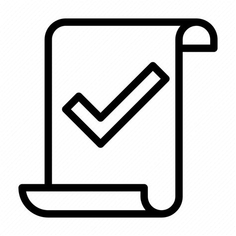 Checklist File Report Check Document Icon Download On Iconfinder