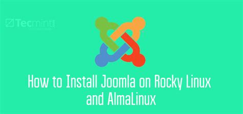 How To Install And Configure Joomla On Rhel 9