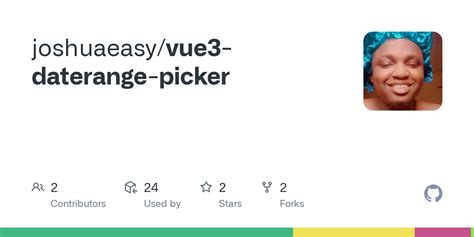 Github Joshuaeasyvue3 Daterange Picker