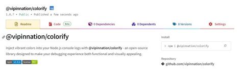 Vipin Meghwal On Linkedin Npm Coding Opensource Developer