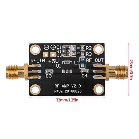 Beautiful Appearance Rf Ultra Bandwidth Wideband Low Noise 0 01 4ghz For Ham For Rtl Sdr Lna