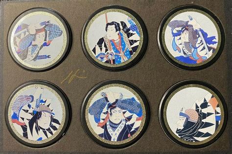 Hisashi Otsuka Art Caps Pogs The 47 Ronin Artcap Collection 3891266491