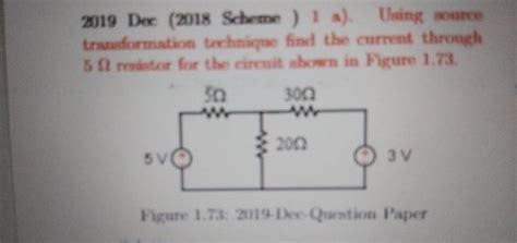 solved using source transformation technique find the