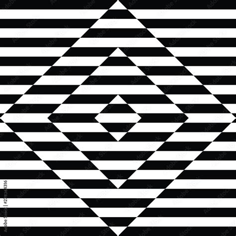 Abstract Shape Art Black And White