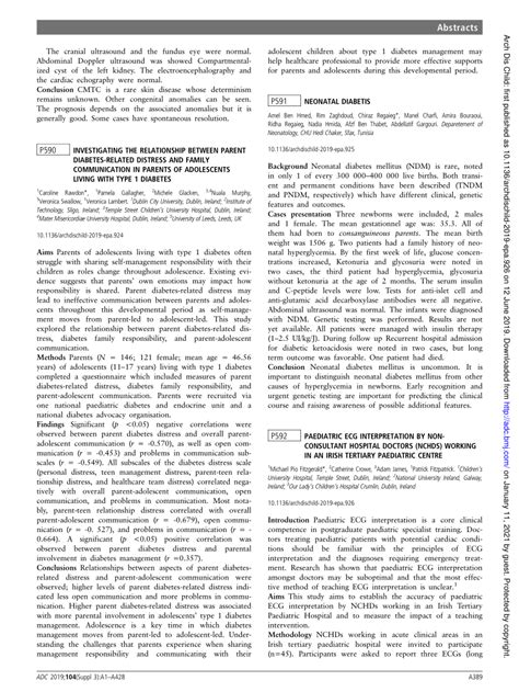 Pdf P592 Paediatric Ecg Interpretation By Non Consultant Hospital