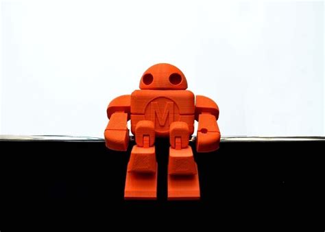 Maker Faire Robot Action Figure Single File Free 3d Model 3d Printable Stl