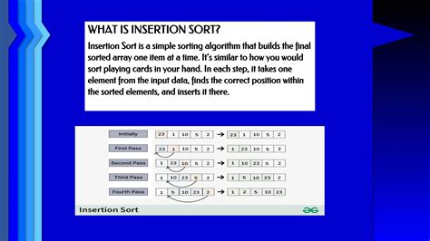 Insertion Sort Research And Algorithmpdf