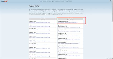java visualvm 安装 visual gc 插件图文教程 jvisualvm配合visualgc csdn博客