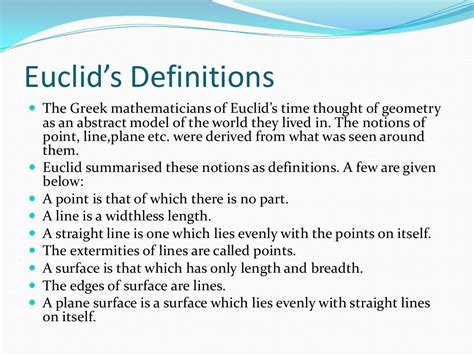 Introduction To Euclids Geometry