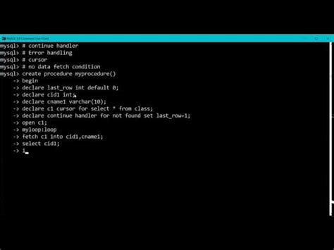 What Is Handler In Mysql