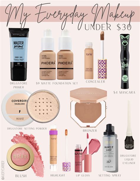 Daily Routine Makeup Products Saubhaya Makeup